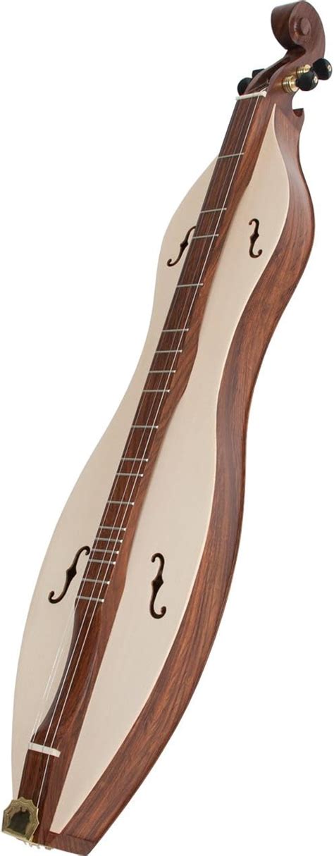 Roosebeck Emma Mountain Dulcimer 4 String Vaulted Fretboard Spruce F Holes Musical