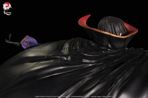 Code Geass Lelouch Of The Rebellion Statue Zero And Cc 16
