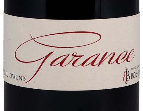 Vin De France Garance Inclassable Pineau Daunis Bois Brinçon
