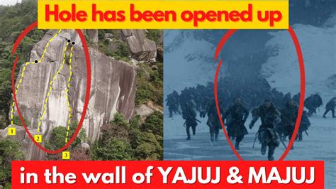 Hole Has Been Opened Up In The Wall Of Yajuj And Majuj Islamic Lectures Youtube