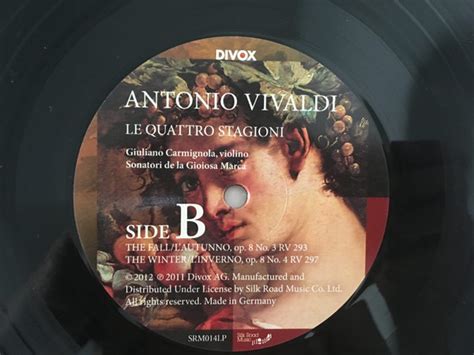 Antonio Vivaldi Giuliano Carmignola Sonatori De La Gioiosa Marca