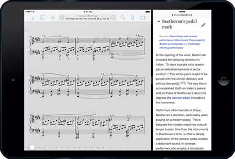 Forscore Ios Multitasking