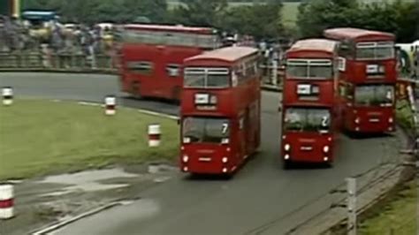 This Double Decker Bus Race Is Unbelievable