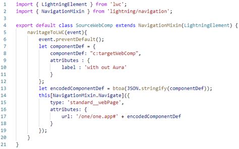 SALESFORCE MATERIAL Navigate From One LWC To Another LWC With Out