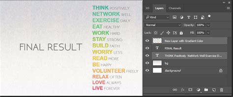 Photoshop How To Replicate This Text Effect Graphic Design Stack