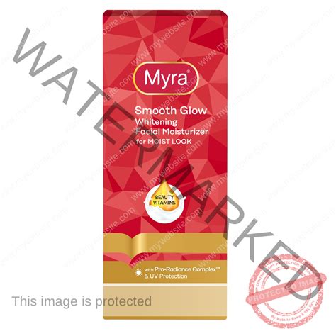 Myra E Smooth Glow Whitening Facial Moisturizer 40ml Eves Shoppe
