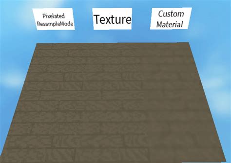 Custom materials are blurry - Art Design Support - Developer Forum | Roblox