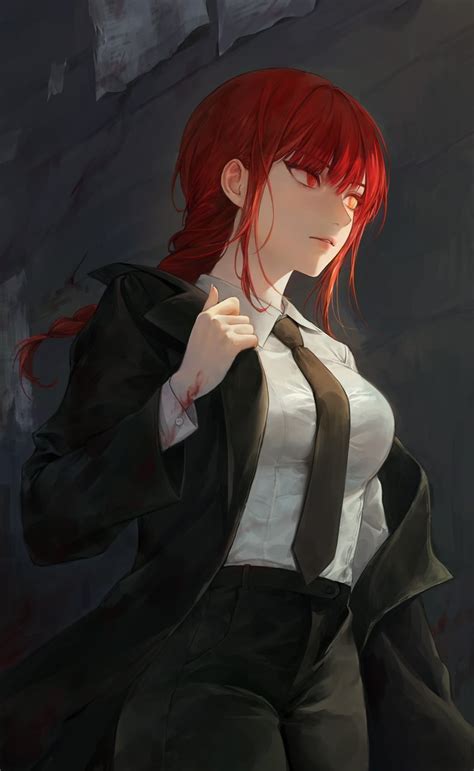 makima (chainsaw man) drawn by tanna | Danbooru