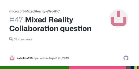 mixed reality collaboration question · issue 47 · microsoft