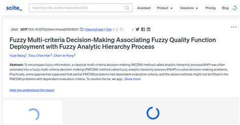 Fuzzy Multi Criteria Decision Making Associating Fuzzy Quality Function