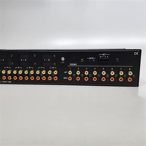 Crestron Cnx Pad8a High Performance Stereo Audio Switcher And Preamp With Rack Ears Max Marine