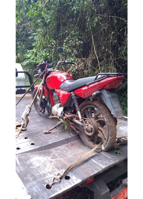 PM apreende moto que teria sido utilizada em furto Rádio RuralFM