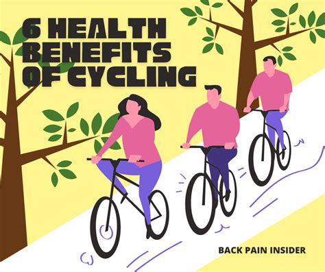 6 Health Benefits Of Cycling Back Pain Insider