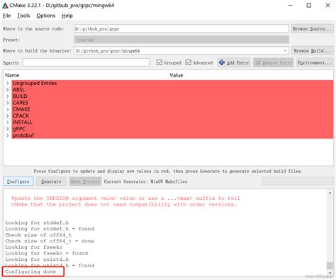 Grpc记录（一）windows下使用qt的mingw编译grpc Csdn博客