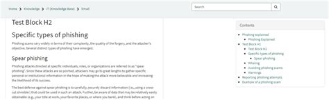 Table Of Contents Widget For ServiceNow Portal Try Learn Grow Repeat