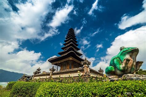 巴厘岛水神庙超美高清风景壁纸图片大全 3 配图网