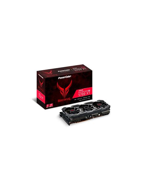 PowerColor Red Devil AXRX 5700 XT 8GBD6-3DHE/OC AMD Radeon RX 5700 XT 8 ...