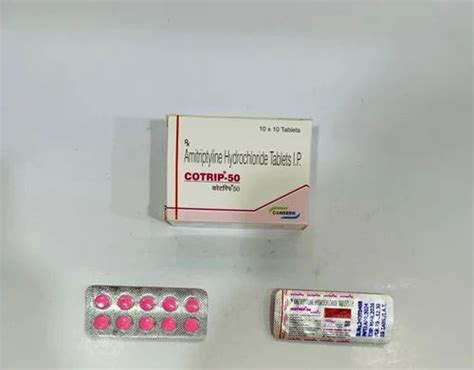 50 Mg Cotrip Amitriptyline Hydrochloride Tablets At ₹ 250strip