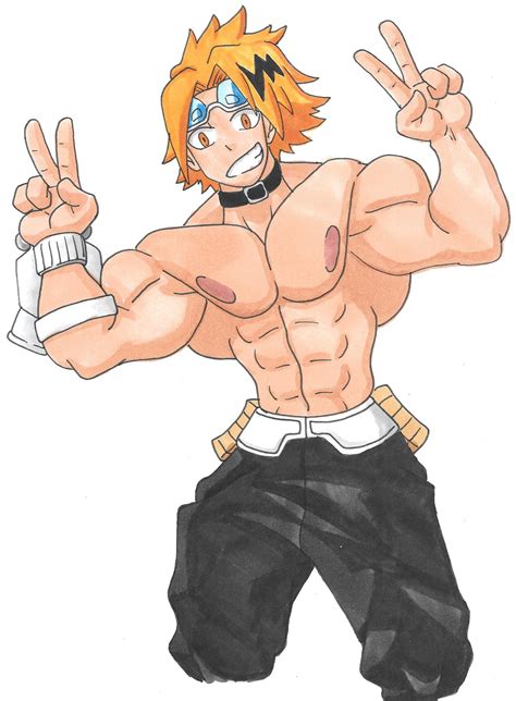 Mha Models Kaminari By Ryugaxryoga On Deviantart