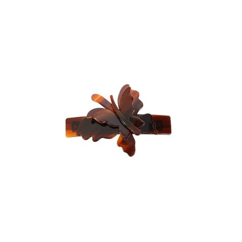 Papillon Barrette In Amber Selór