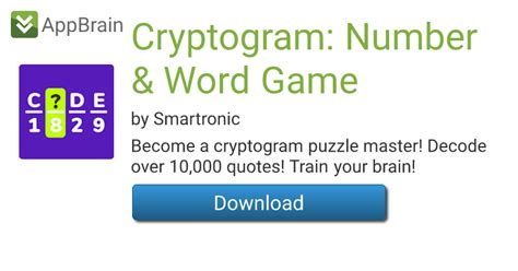 Cryptogram Number And Word Game For Android Free App Download