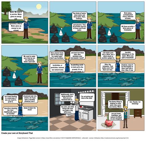 Water Pollution Storyboard By Dnewsome2