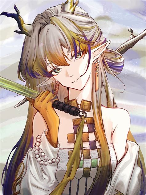 Shu Arknights Drawn By Cheddar N Danbooru