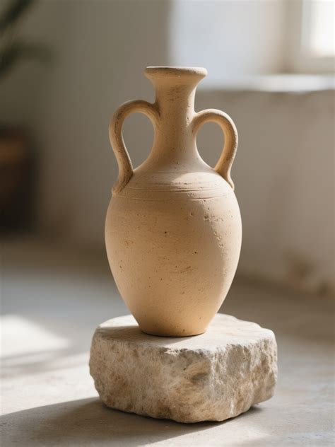 Rustic Ceramic Vase Photo On Lummi
