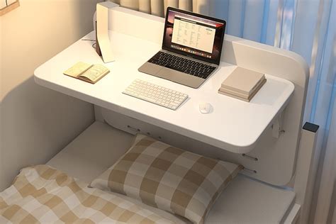 예홈 기숙사 침대 간이 컴퓨터 노트북 책상 접이식 테이블 위시버킷