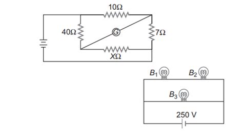 In The Figure Galvanometer Reads Zero The Resistance X Is Filo