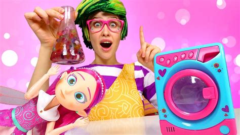 Играем в куклы ФЕЕРИНКИ Видео игры для девочек Фея Буковка в лаборатории Youtube