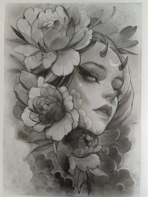 Devil Girl Fantasy Tattoos Japan Tattoo Design New Tattoo Styles