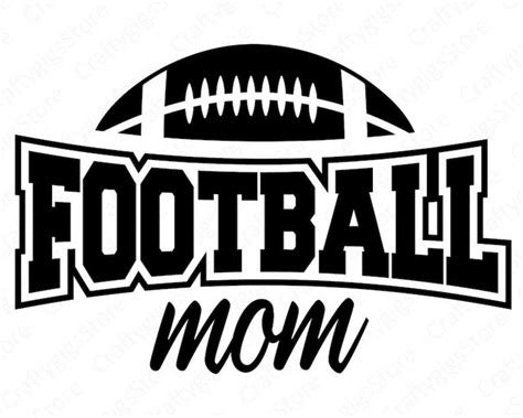 Football Mom Svg Football Mom Shirts Svg Game Day Svg Design For