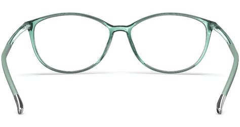 Silhouette Spx Illusion 1604 5110 Eyeglasses Womens Caribbean Blue 54