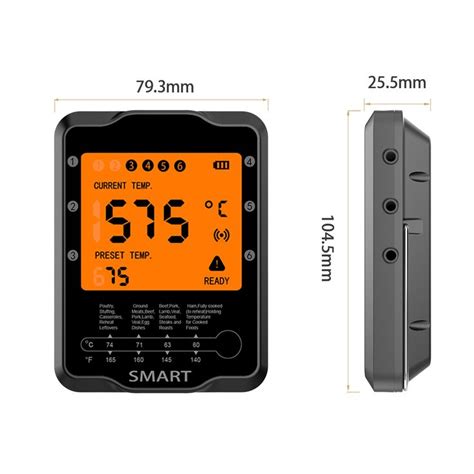 Bluetooth Bbq Thermometer Bbq Thermometer Grilling Thermometer