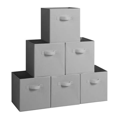 Latitude Run® Latitude Run 6 Pack Fabric Storage Cube And Reviews Wayfair