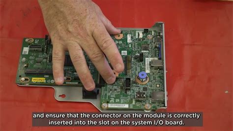 Thinksystem Sr950 V3 Installing A Firmware And Rot Security Module Youtube