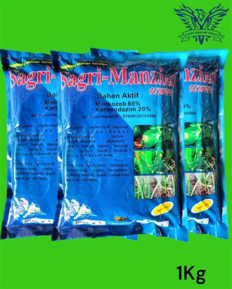 Fungisida Sagri Manzim 65 20 WP 1 KG SAGRI MANZIM Bahan Aktif Mankozeb
