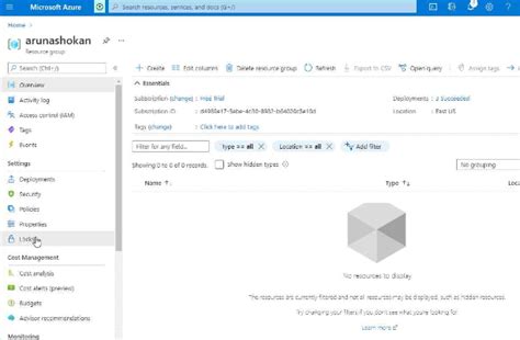 Azure Resource Locking Options Available Step By Step Guide To Create