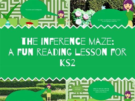 Inference Maze Ks2 Fun Inference Activity Teaching Resources