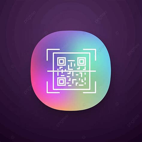 รูปคิวอาร์โค้ดสแกนไอคอนแอพ คิวอาร์โค้ด ฉลากดิจิทัล เวกเตอร์ Png คิวอาร์โค้ด ดิจิทัล ฉลากภาพ