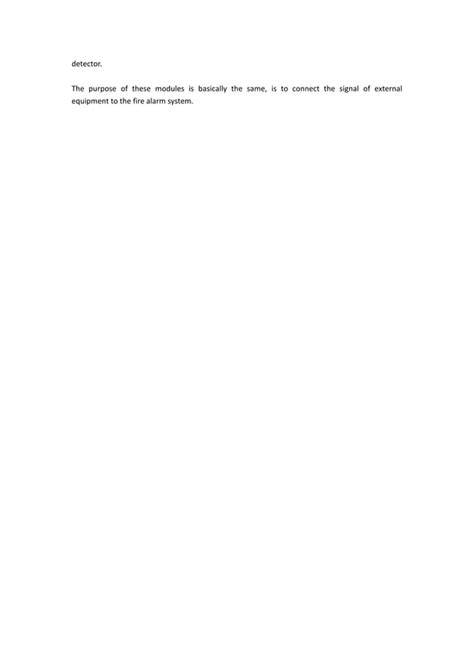 Addressable Fire Alarm System Input Module Pdf Operating Systems