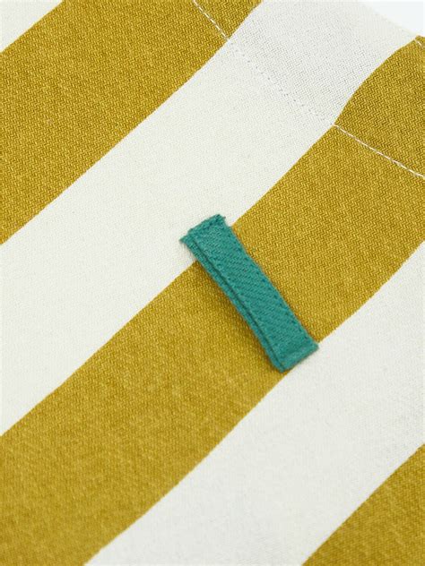 The Conran Shop Cutter Striped Cotton Apron The Conran Shop