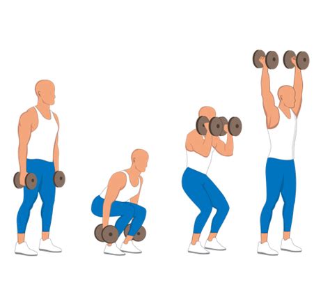 Gym Man Doing Dumbbells Exercise Illustration Free Download Gym