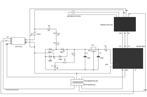Solved Arduino Shutting Down When A Geared Motor Turns Onoff General Electronics Arduino