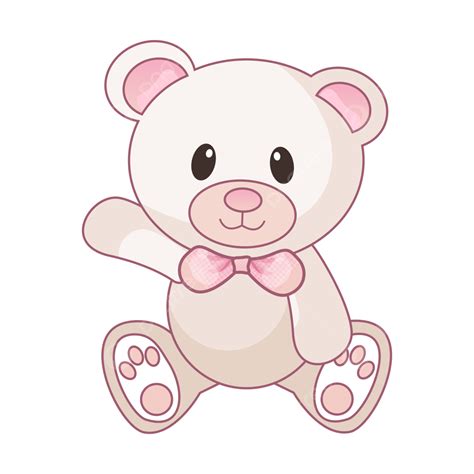 可愛的粉色熊寶寶女孩 小熊 可愛的 泰迪熊png去背圖片素材免費下載，免摳圖設計圖案下載 Pngtree