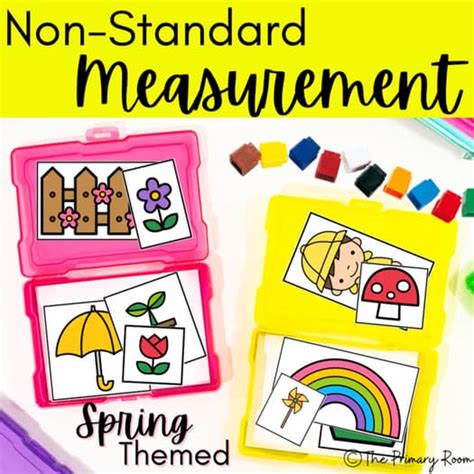 Non Standard Measurement Measuring Length Comparing Measurements Center
