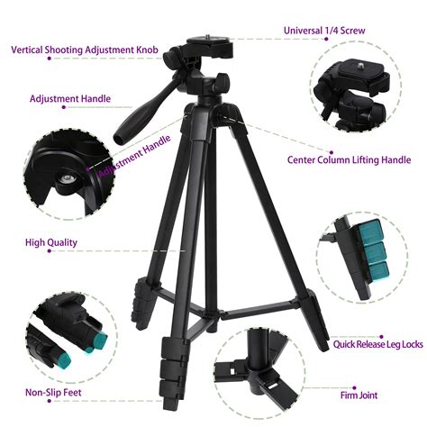 카메라삼각대프로페셔널 알루미늄 미니 소형 삼각대 및 블루투스 카메라 스탠드 폰 스마트폰 아이폰 호환 샤오미 티몬