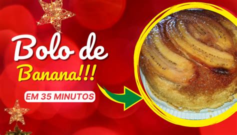 Bolo de Banana Liquidificador Simples e Muito Fácil de Fazer