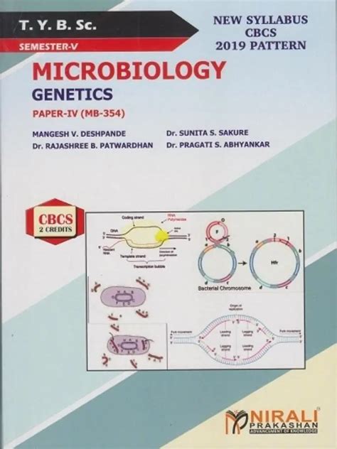Microbiology Genetics Paper 4 Mb 354 Third Year Ty Bsc Semester 5 For 2024 Exam